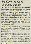 De Opril - Goes Dronk